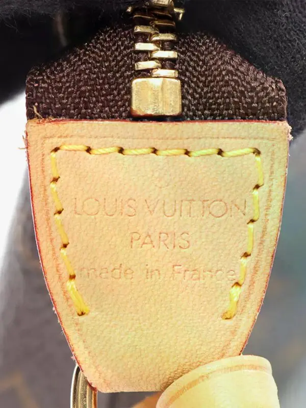 LOUIS VUITTON Monogram Pochette Accessoires Shoulder Bag - Brown