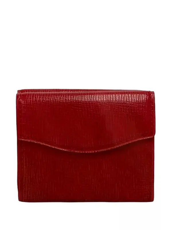 Dior 20th Century Leather Trifold Wallet Small Wallets