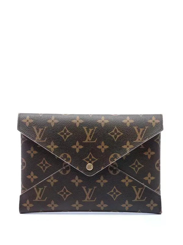LOUIS VUITTON 2018 Monogram Pochette Kirigami Set Clutch Bag - Brown