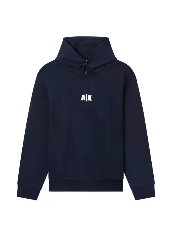 Armani Exchange Logo Print Hoodie