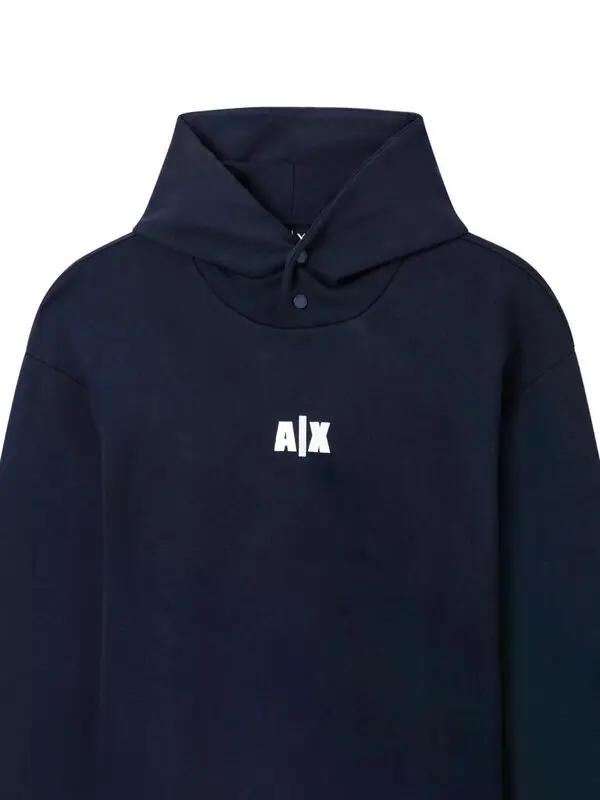 Armani Exchange Logo Print Hoodie