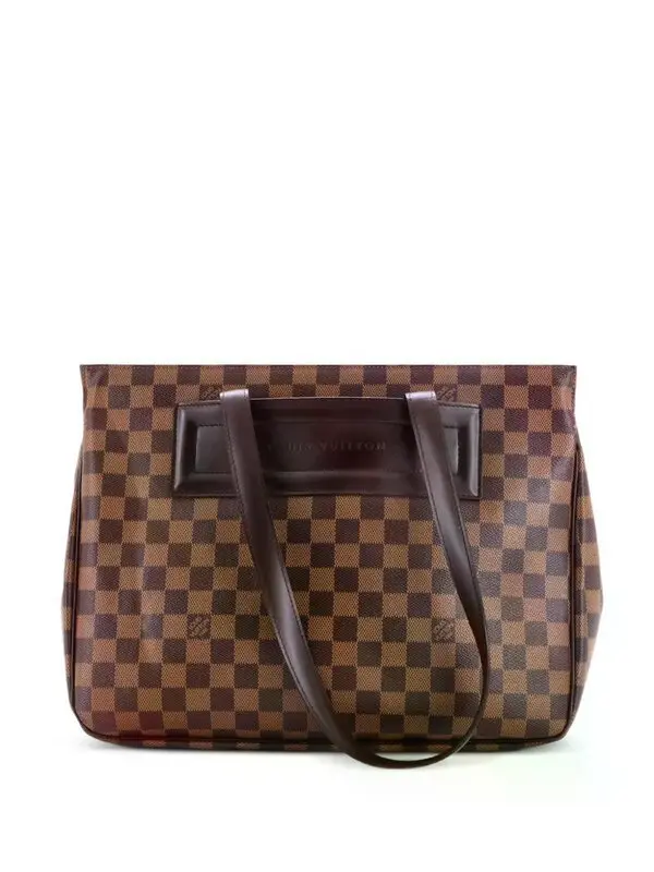 LOUIS VUITTON Damier Parioli Pm Shoulder Bag - Brown
