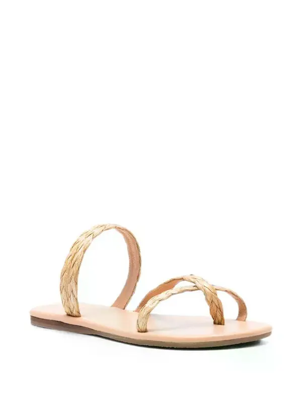 ANCIENT GREEK SANDALS Daphnae Raffia Sandals