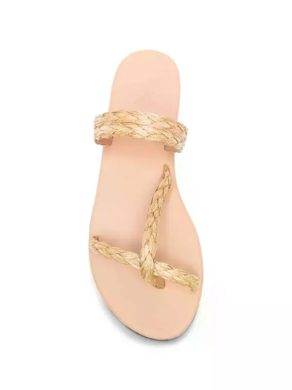 ANCIENT GREEK SANDALS Daphnae Raffia Sandals
