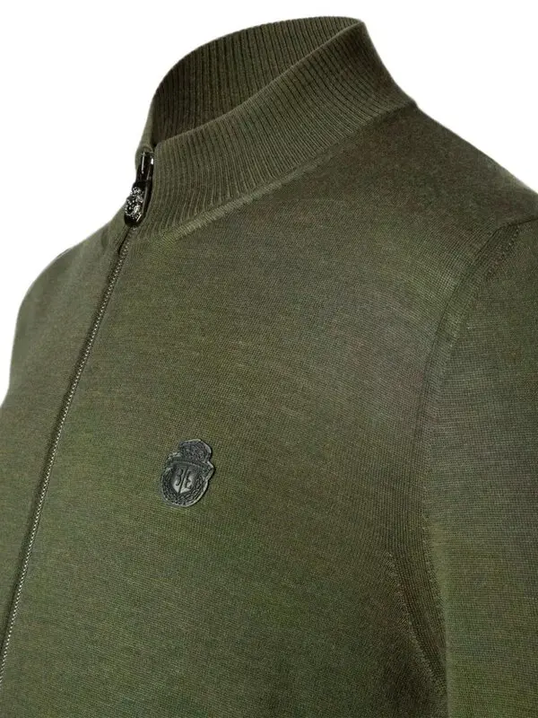 BILLIONAIRE Zip-up Cardigan