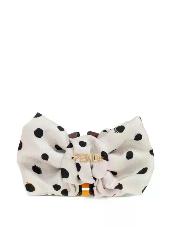 Fendi Polka Dot Hair Clip