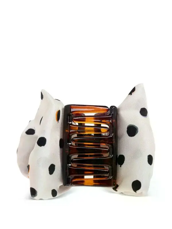 Fendi Polka Dot Hair Clip