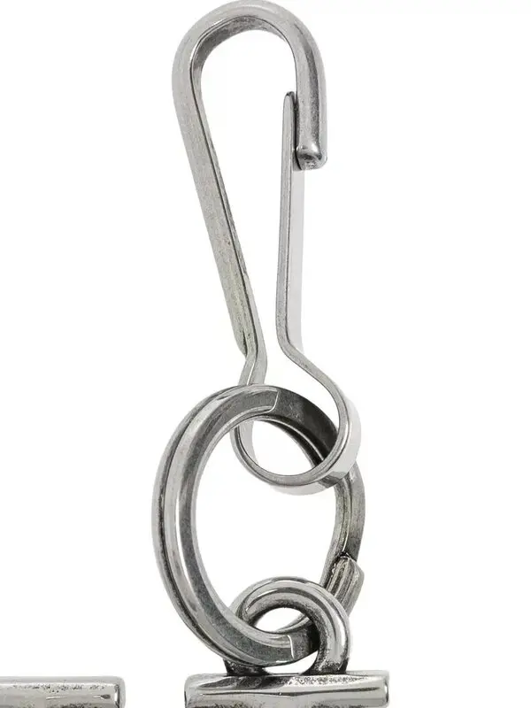 Balenciaga Letter-charm Keyring