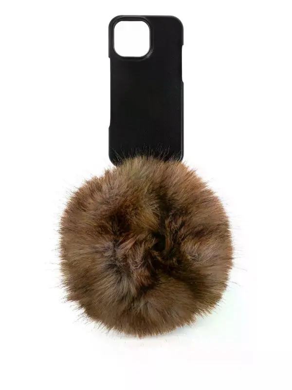 Balenciaga Iphone 16 Pro Max Pompom Case - Black