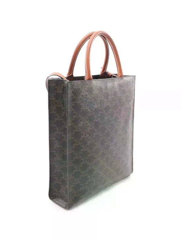 Celine Triomphe Canvas Logo-print Tote Bag