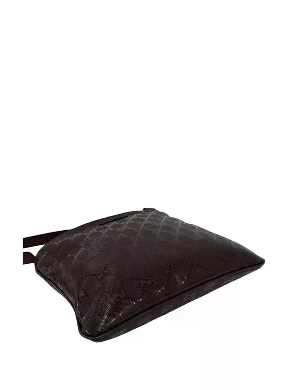 Gucci Gg Imprimé Crossbody Bag - Red