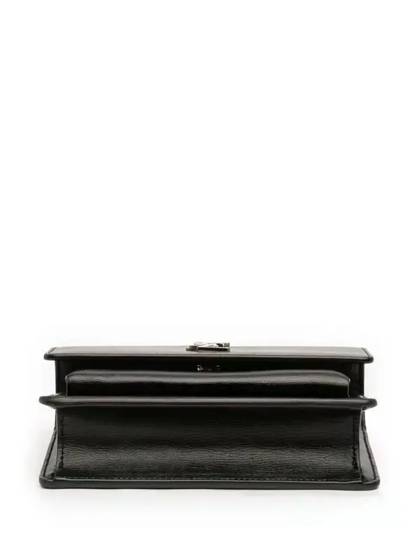 Saint Laurent Monogram Sunset Wallet On Chain - Black