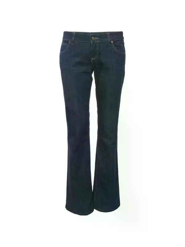 Gucci Logo Patch Flared Jeans