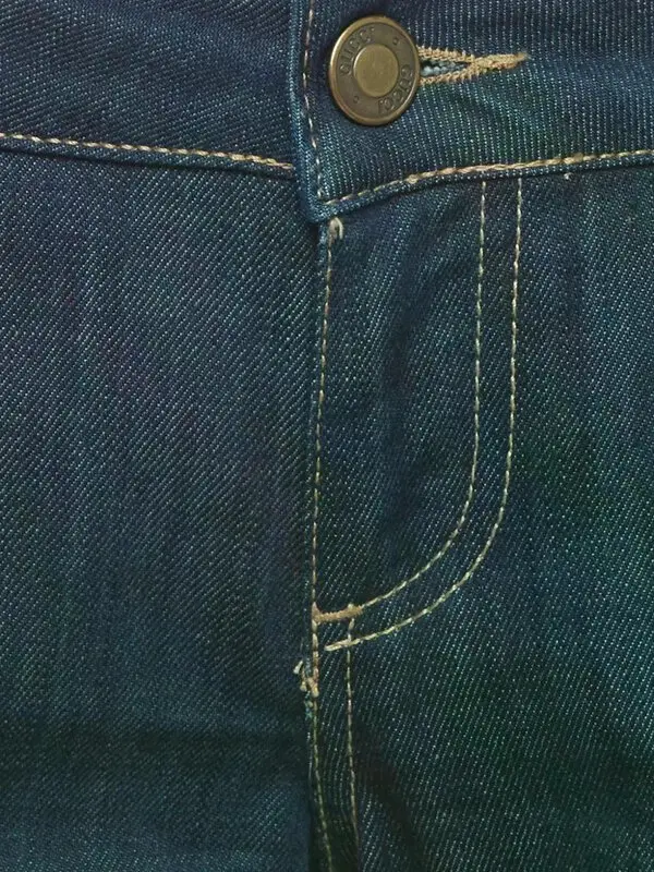 Gucci Logo Patch Flared Jeans