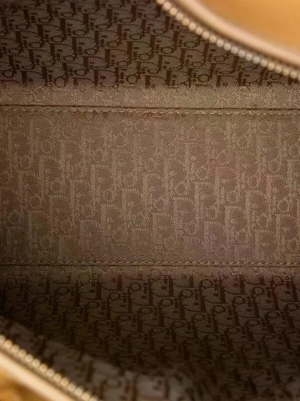 Dior Large Patent Cannage Lady Satchel - Neutrals