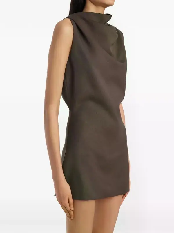 Khaite Astor Dress - Brown
