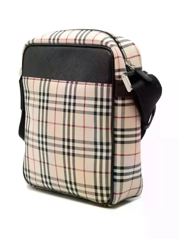 Burberry House Check Canvas Crossbody Bag