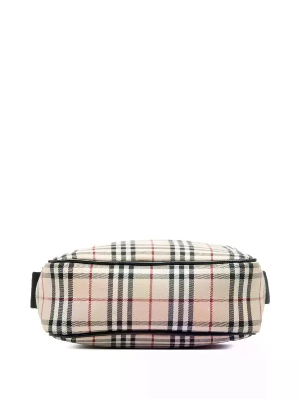 Burberry House Check Canvas Crossbody Bag