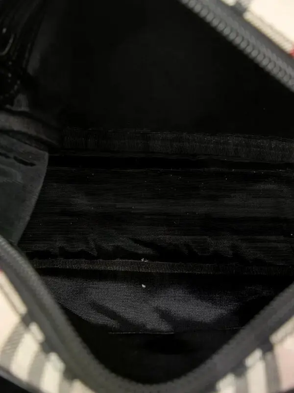 Burberry House Check Canvas Crossbody Bag