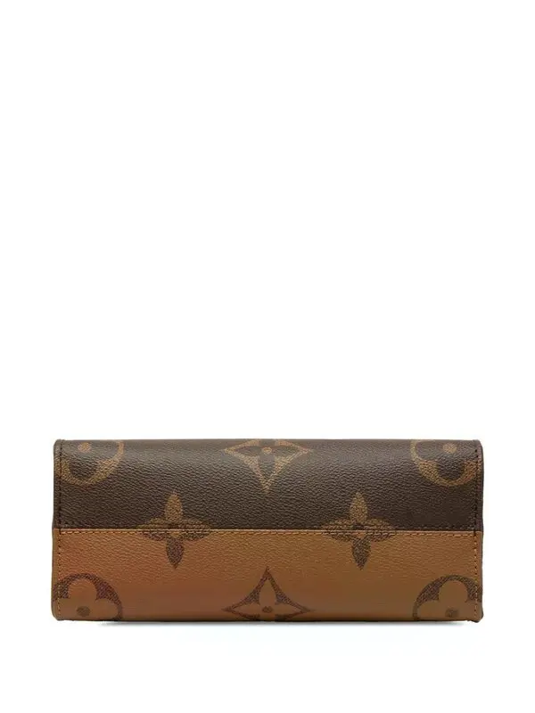 LOUIS VUITTON Monogram Reverse Giant Onthego Pm Satchel