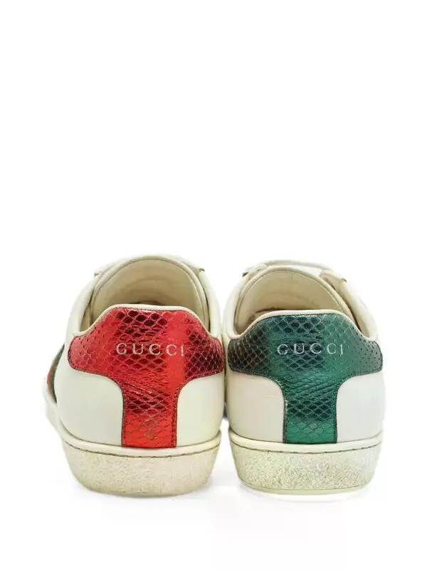 Gucci Ace Bee-embroidered Sneakers