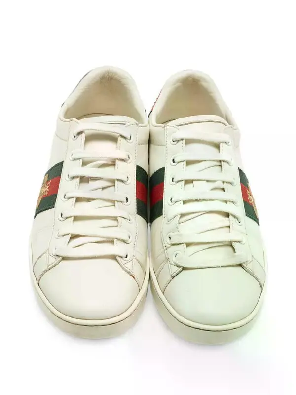 Gucci Ace Bee-embroidered Sneakers