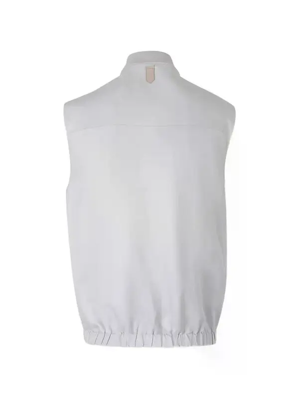 Canali Zip-up Gilet