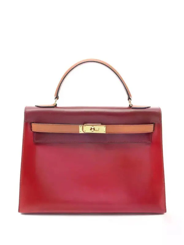 Hermès 1986 Kelly 32 Handbag - Red
