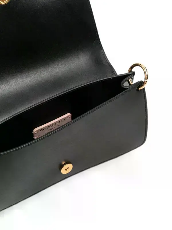 COCCINELLE C-me Leather Clutch Bag