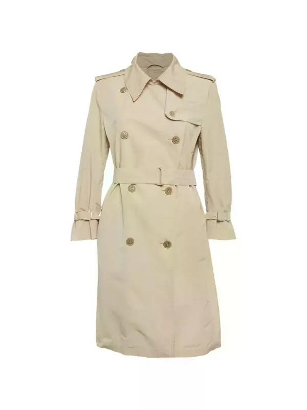 Max Mara Double-breasted Belted Trench Coat
