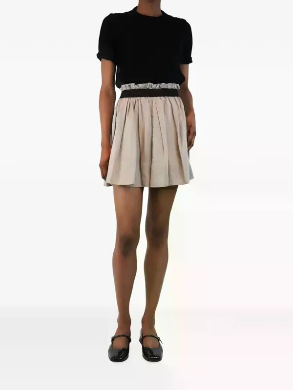 MARANT ETOILE Pleated Mini Skirt