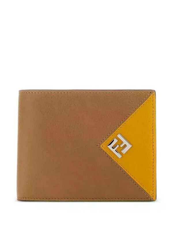 Fendi Lui Leather Wallet - Neutrals