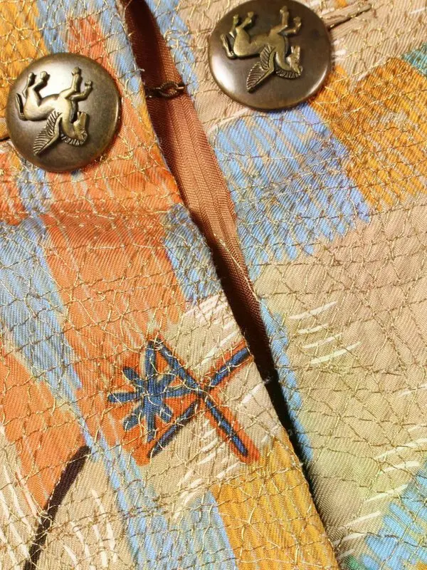 Hermès All-over Pattern Silk Jacket