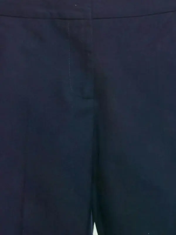 Alexander McQueen Pressed-crease Tailored Trousers - Blue