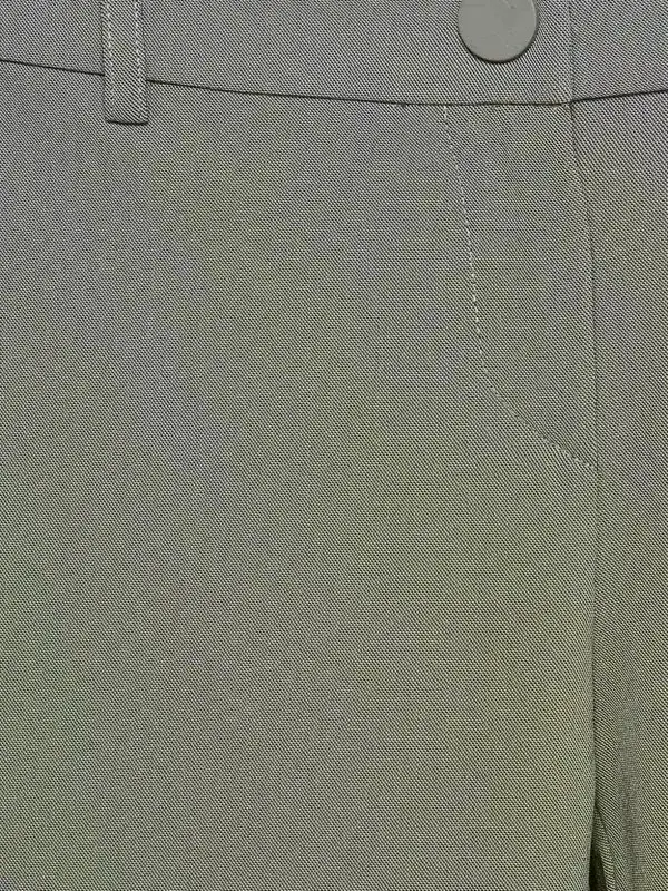 Emporio Armani Crepe Slim-fit Trousers