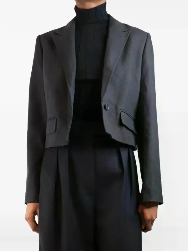 JOSEPH Cropped Wool Blazer