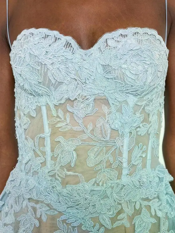Ermanno Scervino Corset-style Mini Dress
