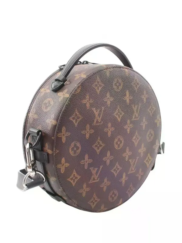 LOUIS VUITTON Monogram Wheel Box Satchel