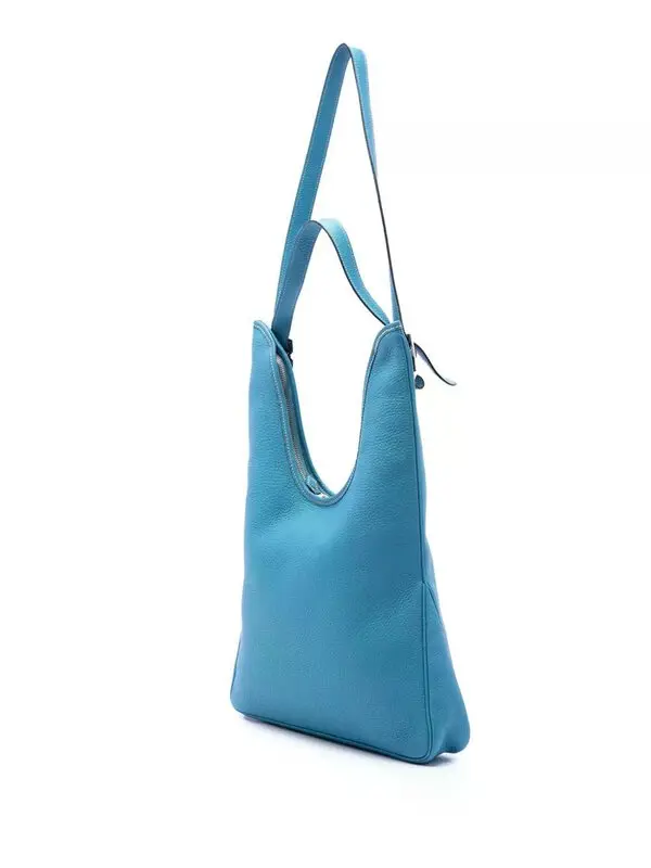 Hermès Clemence Massai Pm Satchel - Blue
