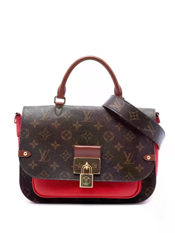 LOUIS VUITTON Monogram Vaugirard Satchel - Brown