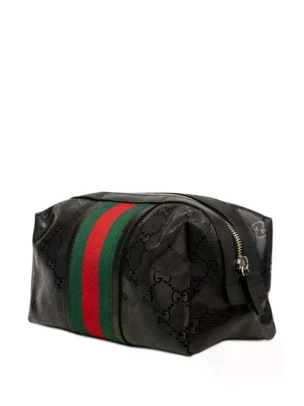 Gucci 2000-2015 Gg Imprime Web Cosmetic Case Pouch