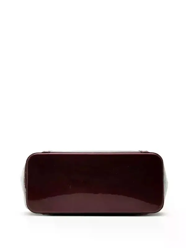 LOUIS VUITTON Monogram Vernis Avalon Mm Tote Bag - Red