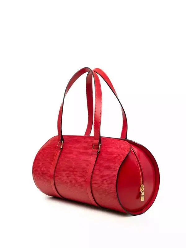 LOUIS VUITTON Epi Soufflot Handbag - Red