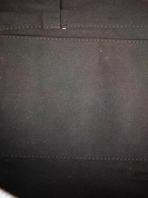 Fendi Metallic Pebbled Leather Mixed Media Boston Bag