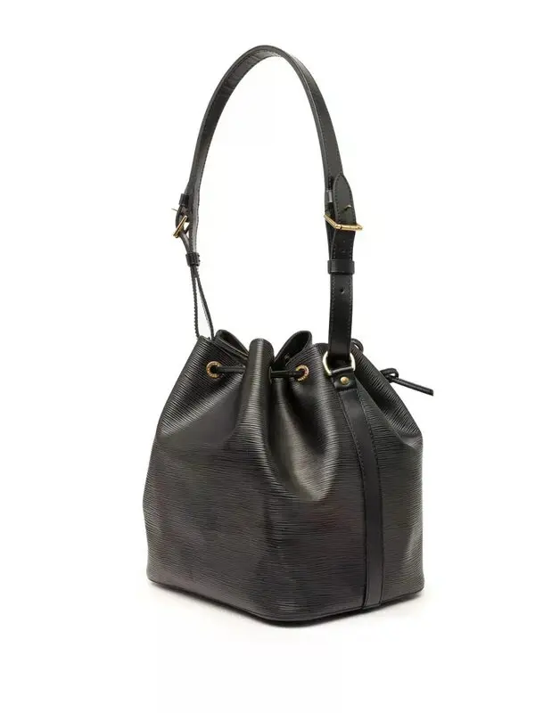 LOUIS VUITTON Epi Petit Noe Bucket Bag - Black