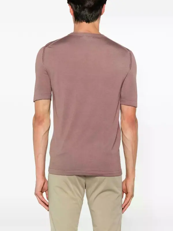 Brioni Short-sleeve Knit T-shirt