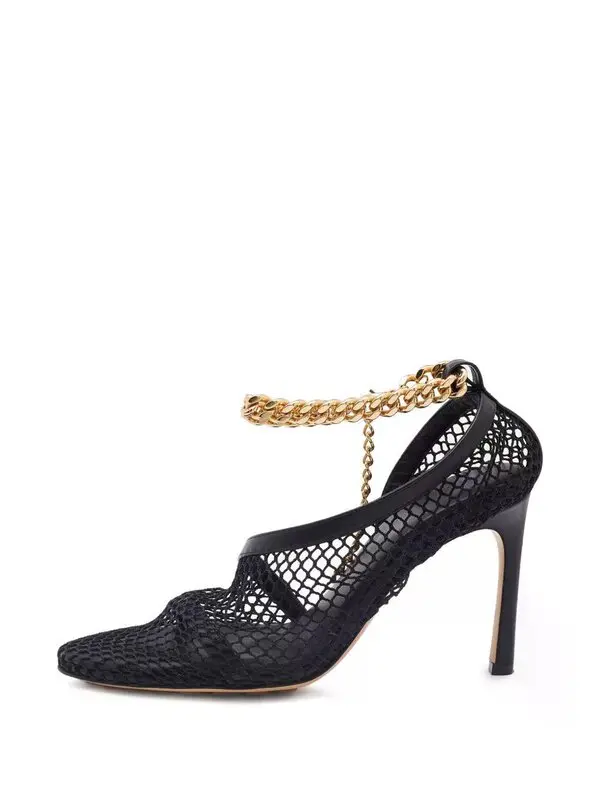Bottega Veneta Mesh Chain-link Pumps