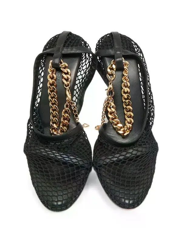 Bottega Veneta Mesh Chain-link Pumps