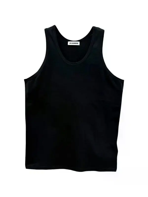 JIL SANDER Sleeveless Ribbed Vest