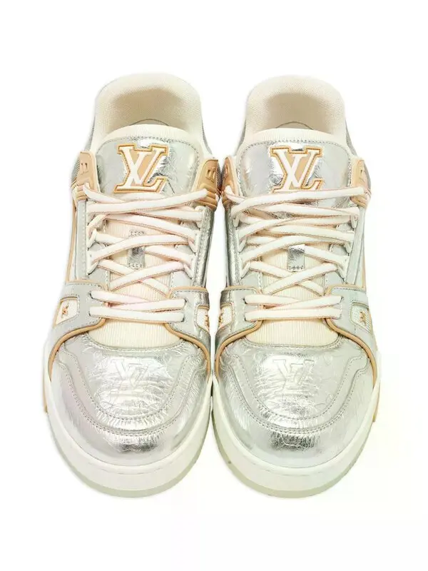 LOUIS VUITTON Monogram Leather Sneakers